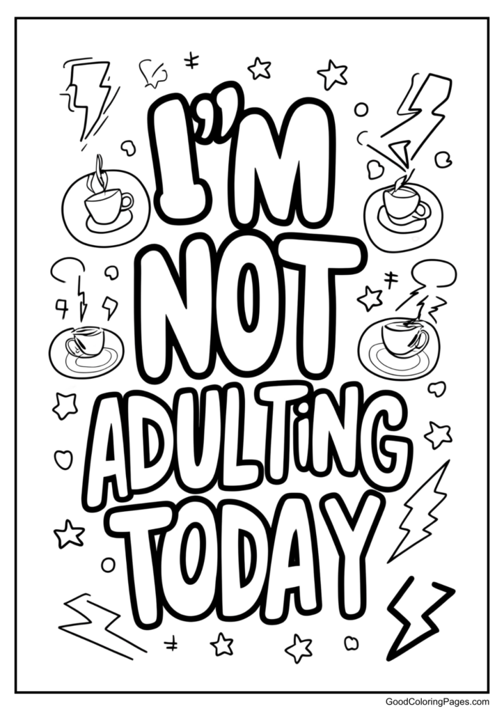 36 Free Quote Coloring Pages (PDF Download for Adults & Kids)