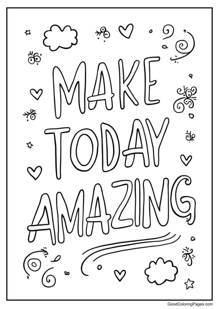 36 Free Quote Coloring Pages (PDF Download for Adults & Kids)